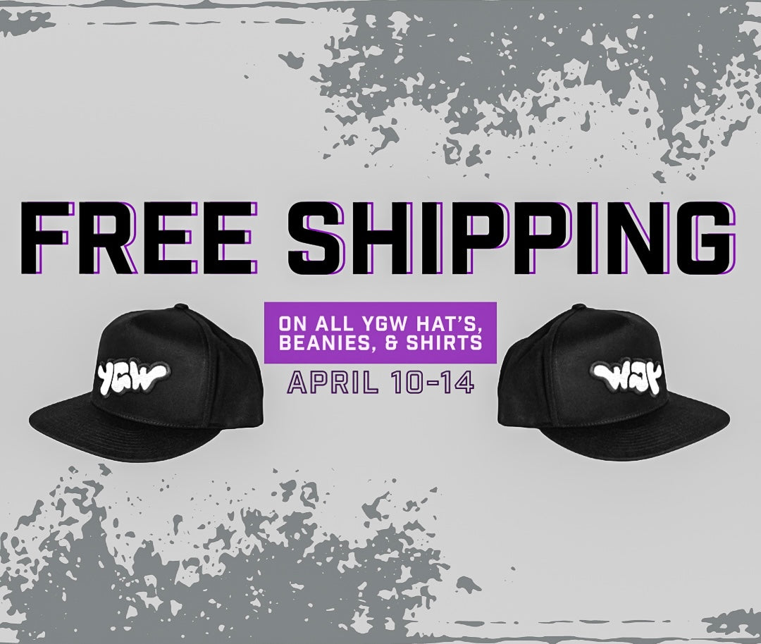 YGW Hats, Shirts, Beanies: Free Shipping for Stylish Riders
