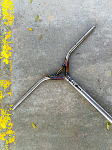 The Thrasher - Raw, 4130 (std.) - YGW Pro Scooter Bars – Youth Gone Wild